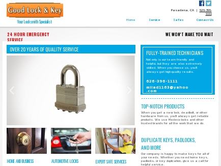 Good Lock & Key - Mobile Locksmith | Pasadena, CA