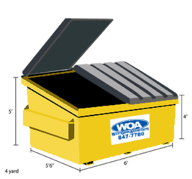 Front Load Containers | Metal Bins | Honolulu, HI