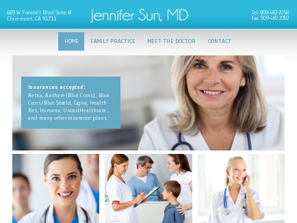 Jennifer Sun, MD | Family Care, Pediatrics, Primary Care | Claremont, CA