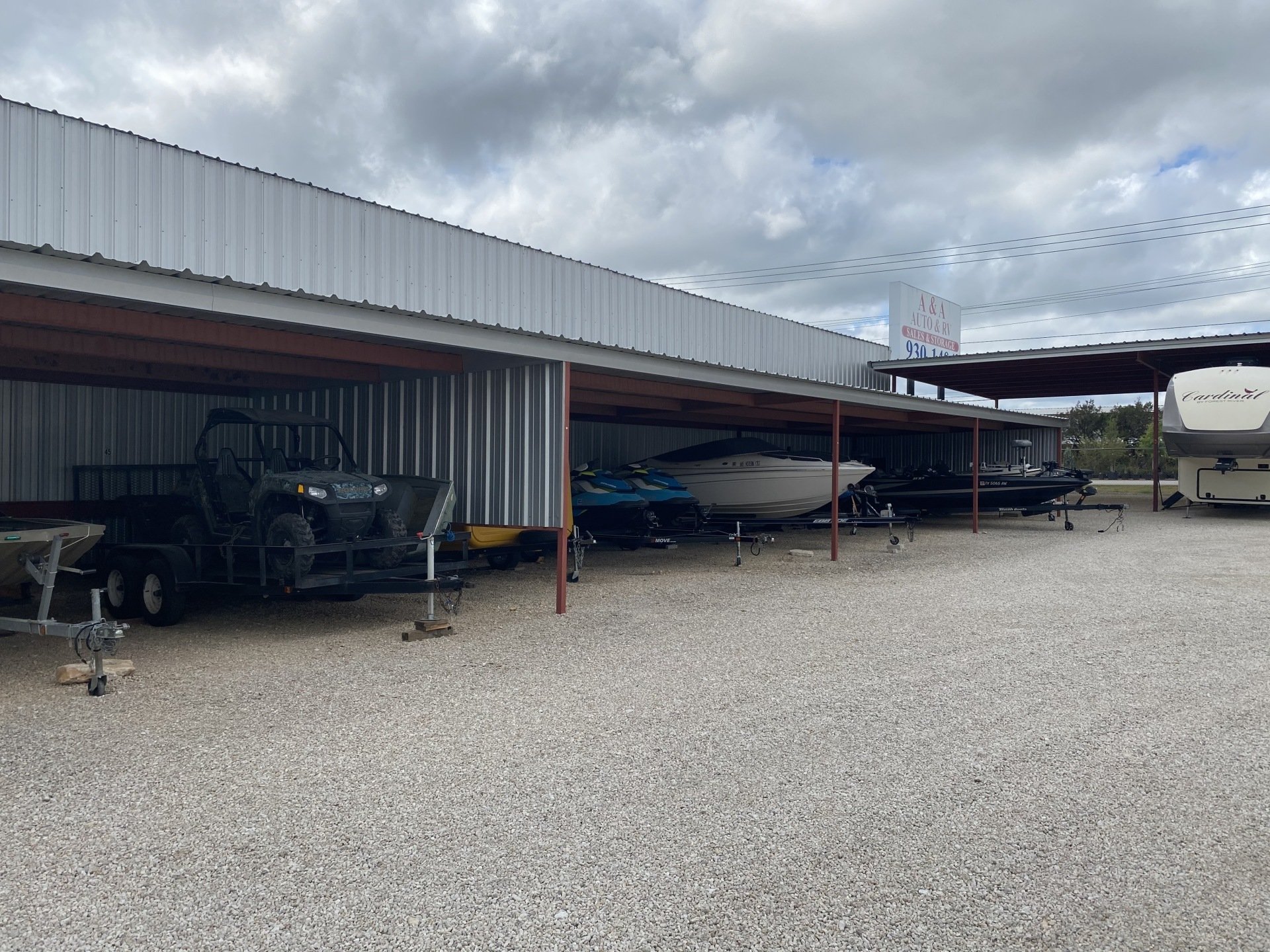 A & A Auto & RV Sales & Storage | Storage Facility Georgetown