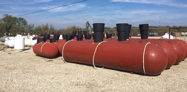 Propane Tank Installation | Underground Tank | Jacksboro, TX