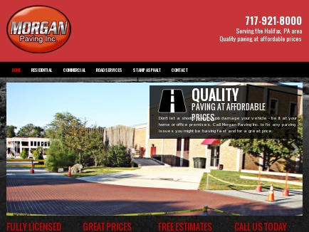 Morgan Paving Inc. - Asphalt Services | Halifax, PA