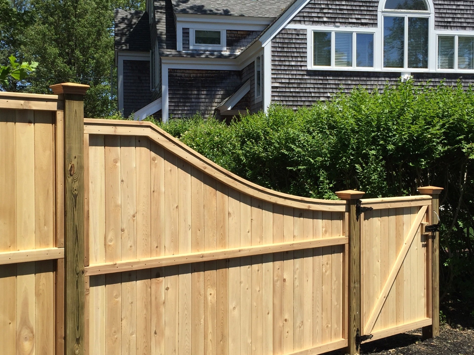 Armstrong Fence Cedar Fence Photo Gallery | Pembroke, MA