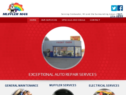 Muffler Man | Auto Repairs and Services | Coldwater, MI