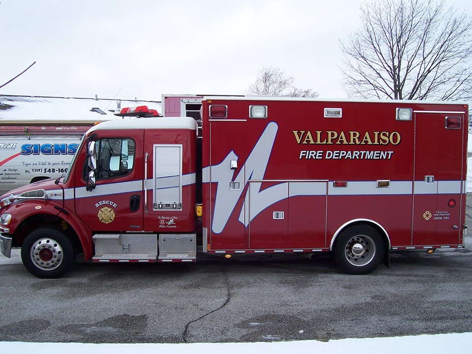 Emergency Vehicle Graphics | Lettering | Valparaiso, IN