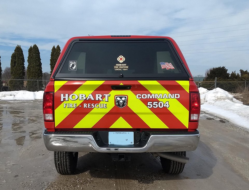 Emergency Vehicle Graphics | Lettering | Valparaiso, IN