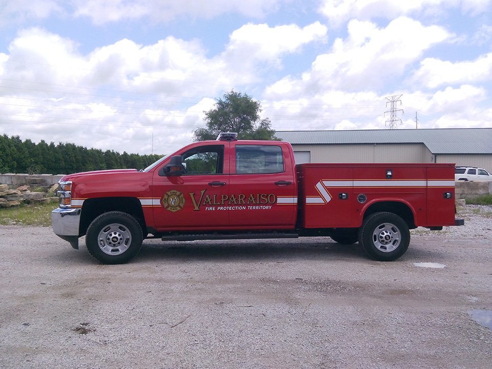 Emergency Vehicle Graphics | Lettering | Valparaiso, IN