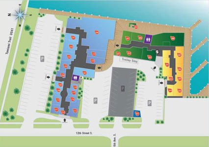 Tin City Waterfront Shop Directory