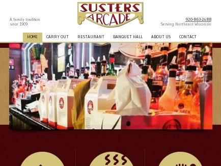 Susters Arcade | Family Restaurant | Denmark, WI