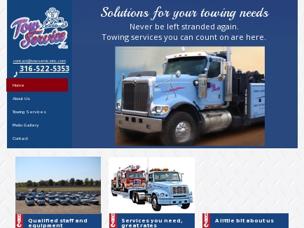 Tow Service, Inc. - Towing and Recovery Service | Wichita, KS