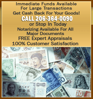 Buying and Trading Coins Seattle, WA - Northgate Rare Coin Shop