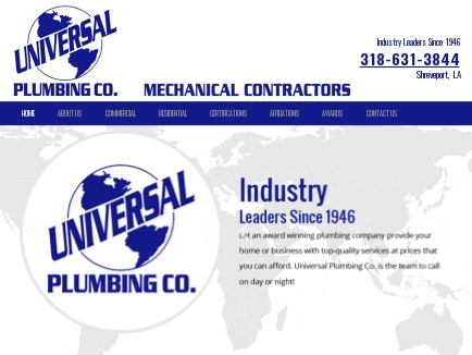 Universal Plumbing Co. - Plumber | Shreveport, LA