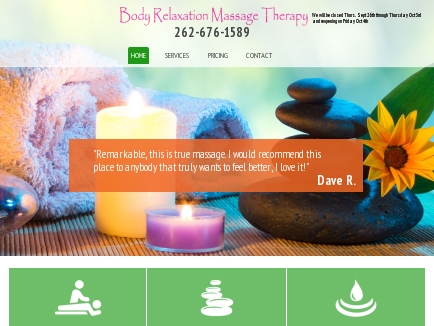 Body Relaxation Massage Therapy - Massage | Kenosha, WI