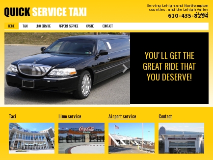 Quick Service Taxi | Airport Taxis | Bethlehem | Allentown, PA