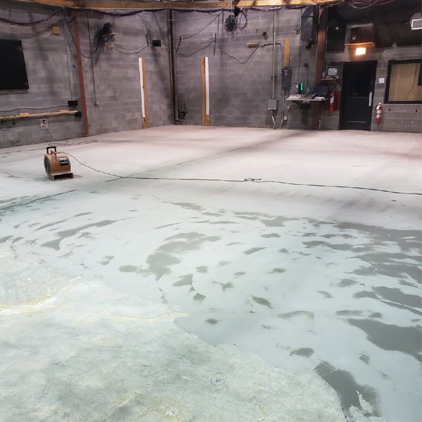 Channel 10 Studio Black VCT Tile Photo Gallery | Saratoga Springs, NY