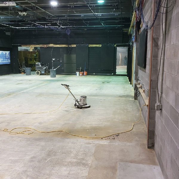 Channel 10 Studio Black VCT Tile Photo Gallery | Saratoga Springs, NY