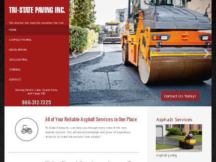 Tri-State Paving Inc. | Asphalt | Grand Forks, ND