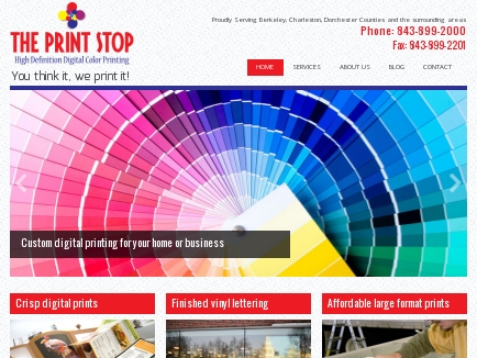 The Print Stop | Digital Printing Moncks Corner, SC
