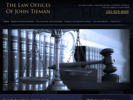 The Law Offices Of John Tieman | Attorneys | Shelton CT