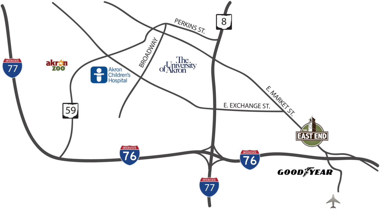Contact The East End | Akron, OH | 330-840-0157