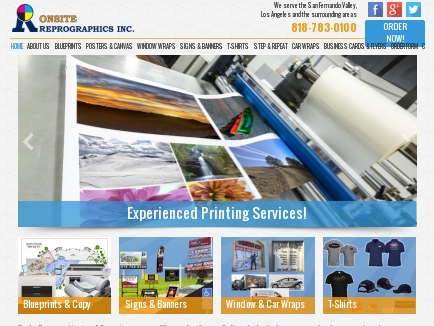 Onsite Reprographics | Printing Services | Van Nuys, CA