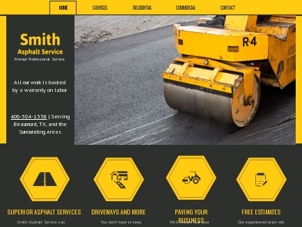 Smith Asphalt Service | Paving | East Texas
