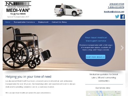 Medi-Van – Medical transportation | Detroit Lakes, MN