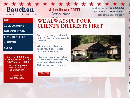 Bauchan Law Offices, P.C. - Lawyers | Houghton Lake, MI