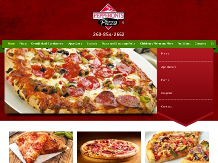 Pepperoni's Pizza - Pizza Restaurant and Delivery | Rome City, IN