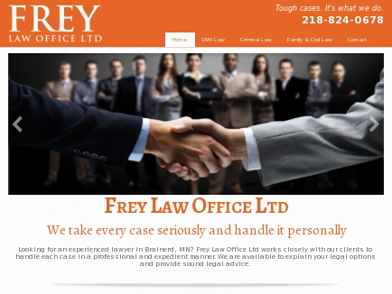 Frey Law Office Ltd-Family and Criminal Law Attorney | Brainerd, Baxter, MN