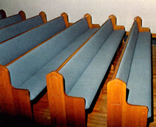 Nationwide Custom Pew Padding | Upholstery Rio Grande
