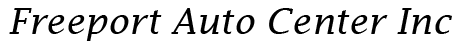 Freeport Auto Center Inc | Auto Repair Work | Freeport, IL