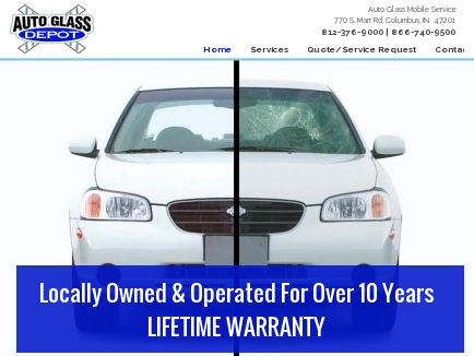 Auto Glass Depot - Lifetime Guarantees | Columbus, IN