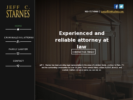 Jeff Starnes - Lawyer | Paris, TX