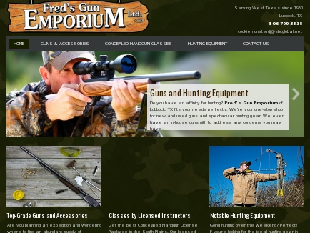 Fred's Gun Emporium - Guns and Equipment | Lubbock, TX