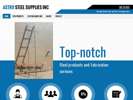 Astro Steel Supplies Inc Fabrication Services Center Line
