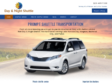 Day & Night Shuttle | Transportation Lake Havasu City