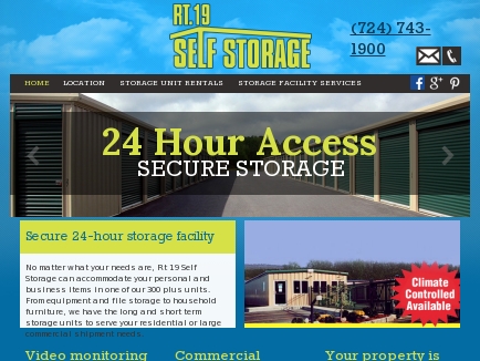 Rt 19 Self-Storage - Storage Units | Washington, PA | Canonsburg, PA