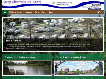 Sandy Riverfront RV Resort | RV Park | Troutdale, OR