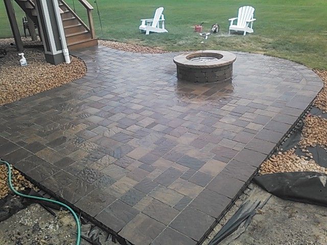 Solid Rock Landscaping LLC Fire Pits | Portfolio | West Des Moines