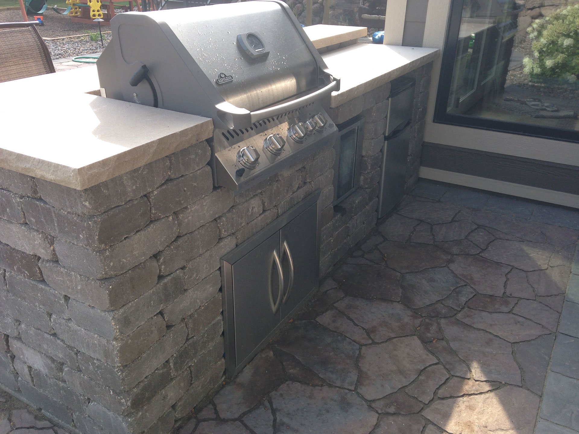 Solid Rock Landscaping LLC Fire Pits | Portfolio | West Des Moines