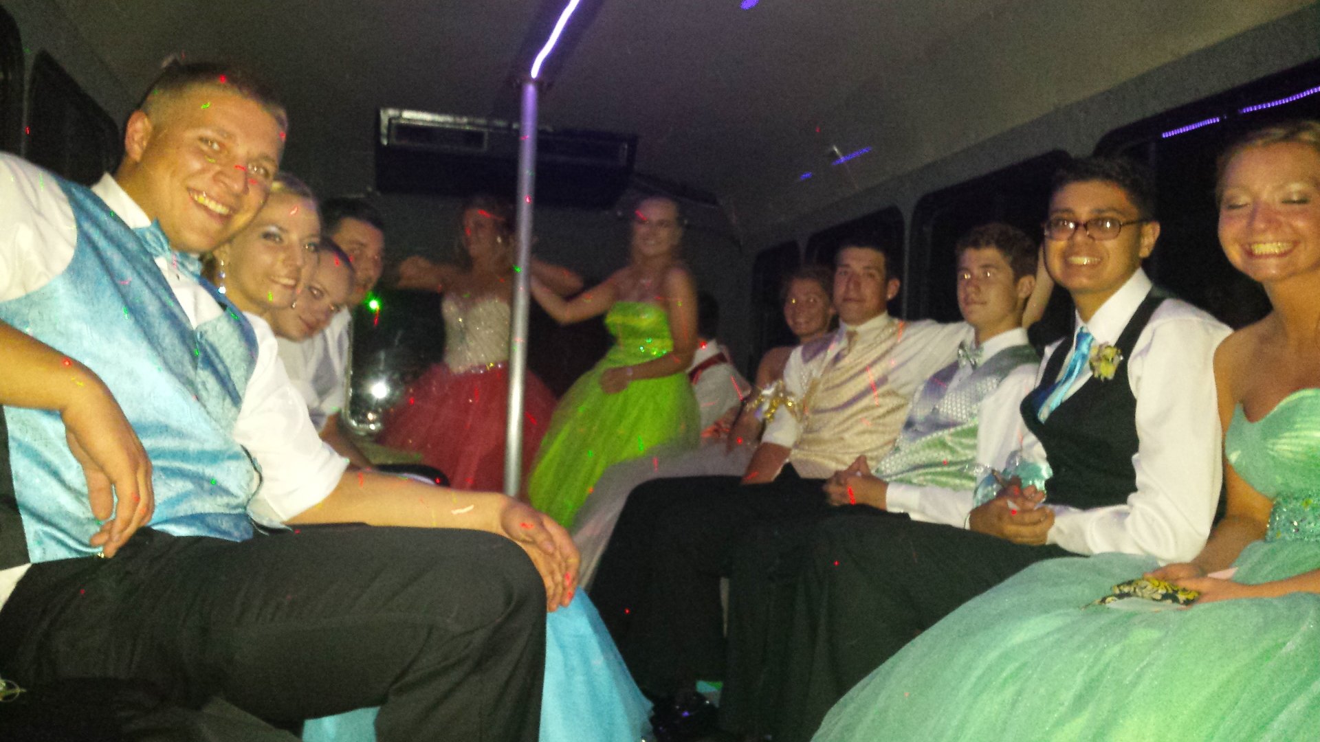 Party Bus Rental for Prom | Bus for Homecoming | Hubertus WI