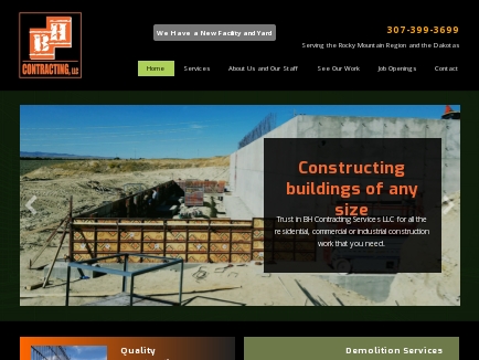 BH Contracting Services LLC | Construction | Laramie WY
