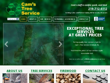 Cam's Tree Service | Tree Trimming | Hobart, IN