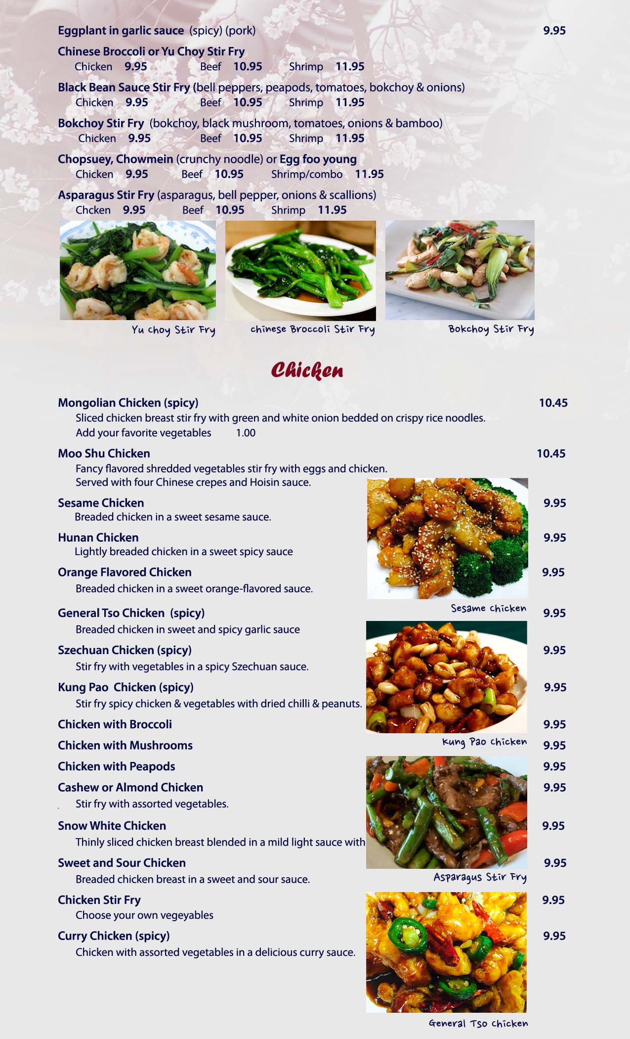 Charlie Kang's Chinese & Korean Cuisine Menu | East Lansing,MI