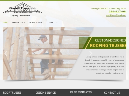 Grabill Truss Inc. | Custom Roof Trusses | Grabill, IN