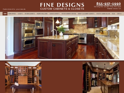 Fine Designs Custom Cabinets & Closets | Cabinets Walnut Creek