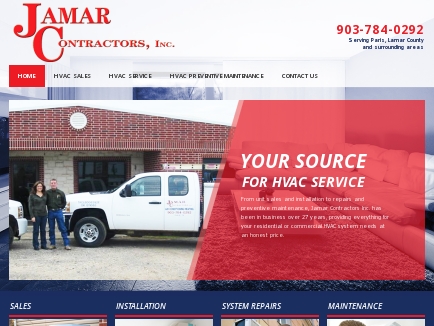 Jamar Contractors Inc. - HVAC Services | Paris, TX
