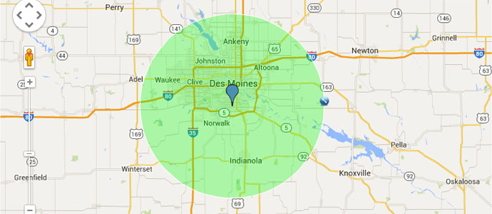 300 Mile Radius Of Dallas Map - Map