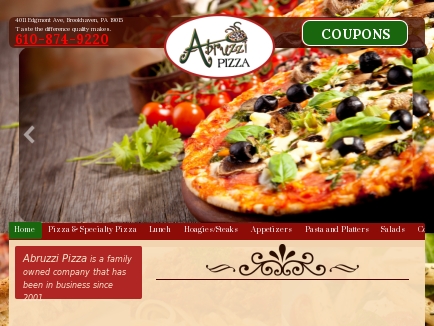 Abruzzi Pizza - Italian Cuisine | Brookhaven, PA
